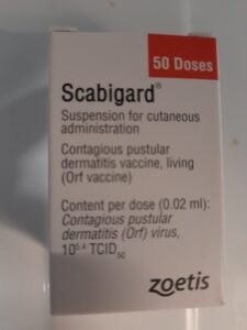 Scabigard 50 Doses-Managment of Orf - Farm Vet Supplies