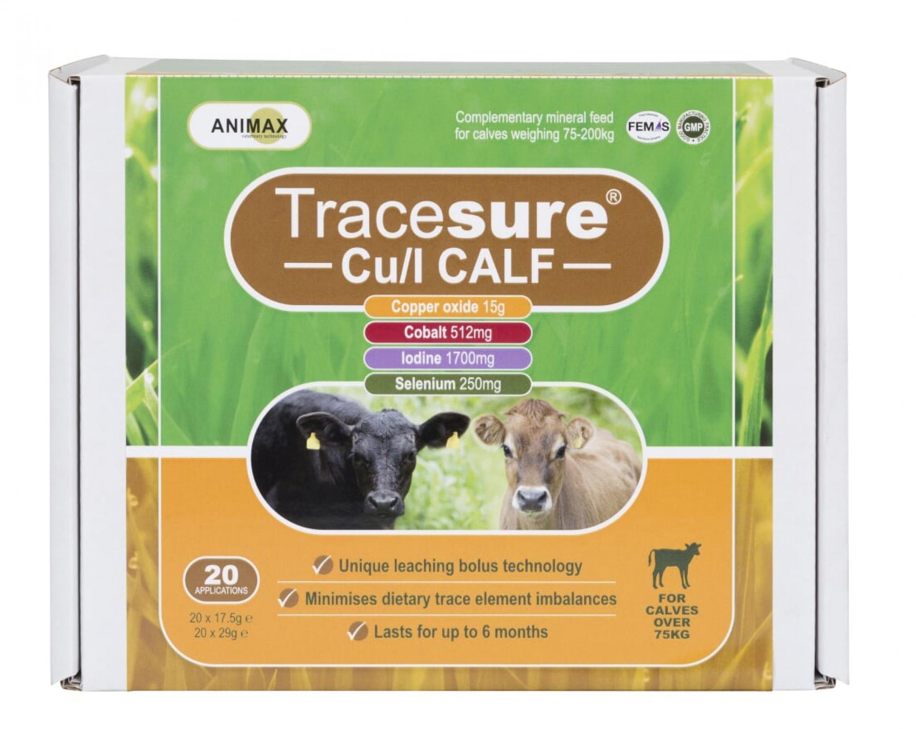 Tracesure CU + I Calf (20 applications) - Farm Vet Supplies