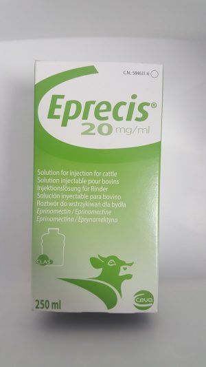 Eprecis 20 mg/ml Solution for Injection for Cattle, POM-VPS - Farm Vet ...