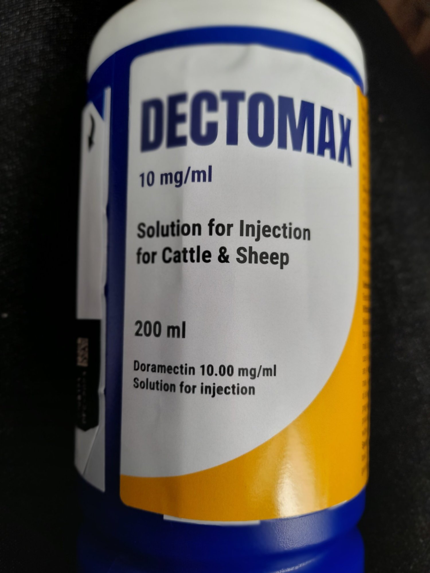 Dectomax Injection For cattle & Sheep, POM-VPS - Farm Vet Supplies
