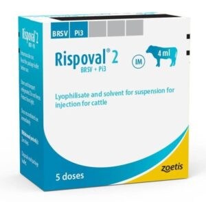 Rispoval 2 RSV+PI3, 5 dose POM-V (Fridge) - Farm Vet Supplies