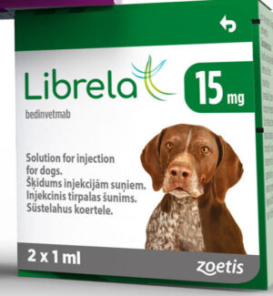 Librela for dogs 1 x 2 vials, POM-V (fridge) - Farm Vet Supplies