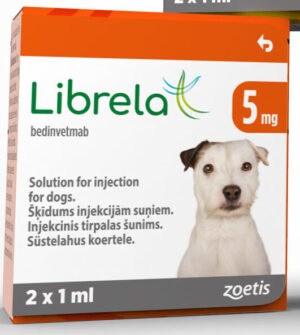 Librela for dogs 1 x 2 vials, POM-V (fridge) - Farm Vet Supplies