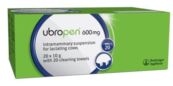 Ubropen 600mg LC 20 pack, POM-V - Farm Vet Supplies