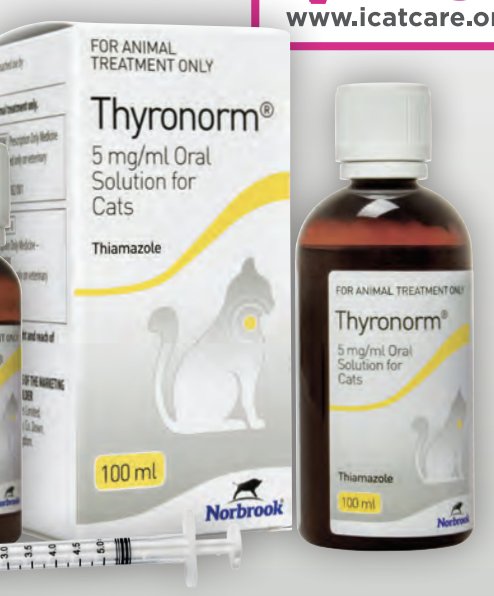 Thyronorm 5 mg/ml Oral Solution for Cats , POM-V - Farm Vet Supplies