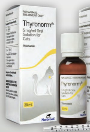 Thyronorm 5 mg/ml Oral Solution for Cats , POM-V - Farm Vet Supplies