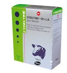 Cydectin 10% LA injection for cattle, POM-VPS - Farm Vet Supplies