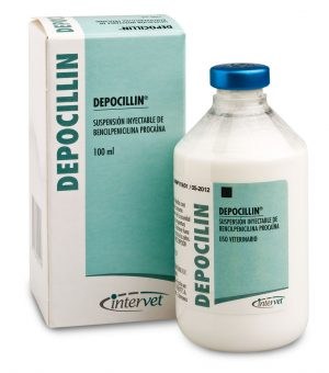 Depocillin 300mg/ml 100ml, POM-V (Fridge) - Farm Vet Supplies