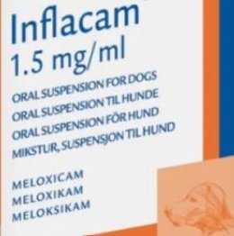 Inflacam 1.5mg/mL oral suspension for dogs - Farm Vet Supplies