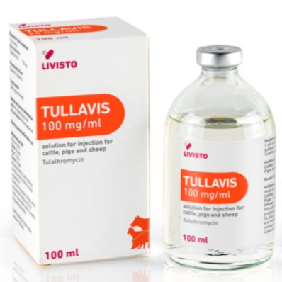 Tullavis 100 mg/ml solution for injection for cattle, pigs and sheep POM-V - Farm Vet Supplies