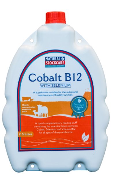 Natural Stockcare Cobalt,B12 with Selenium - Farm Vet Supplies